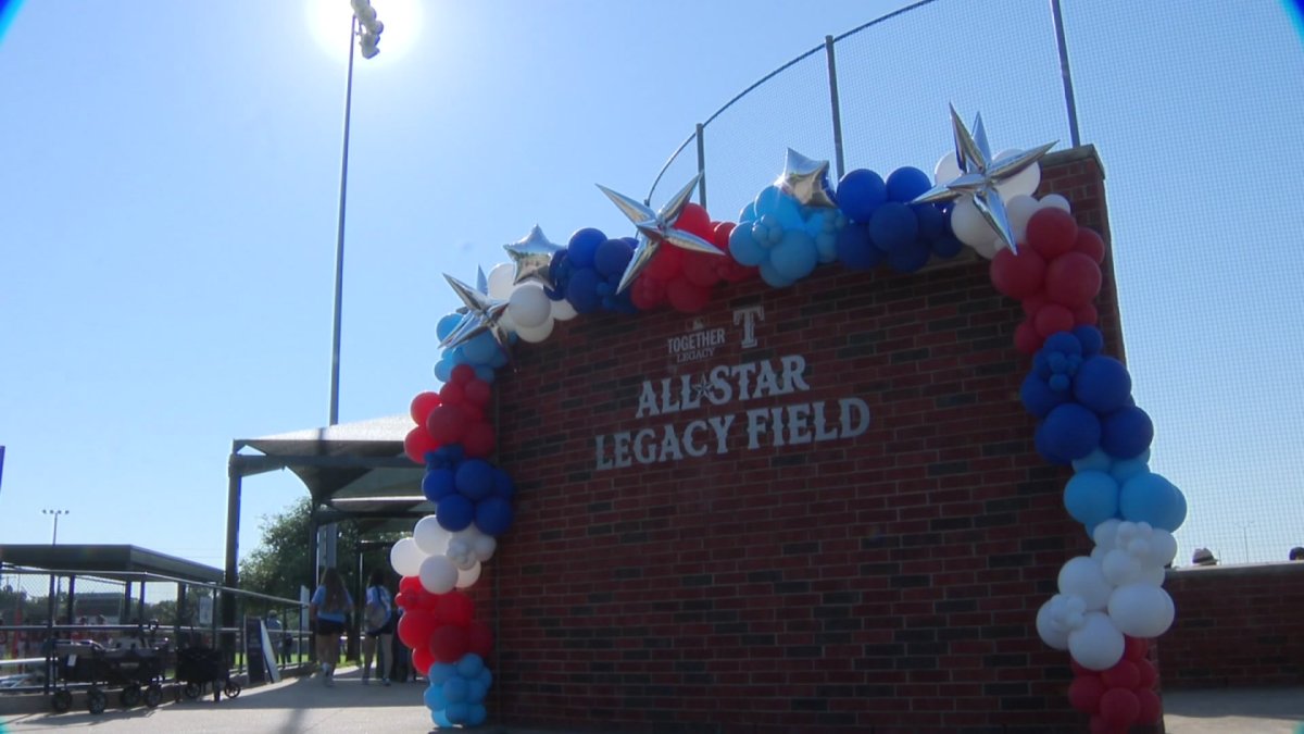 Texas Rangers All-Star Legacy Field opens in West Dallas – NBC 5 Dallas ...