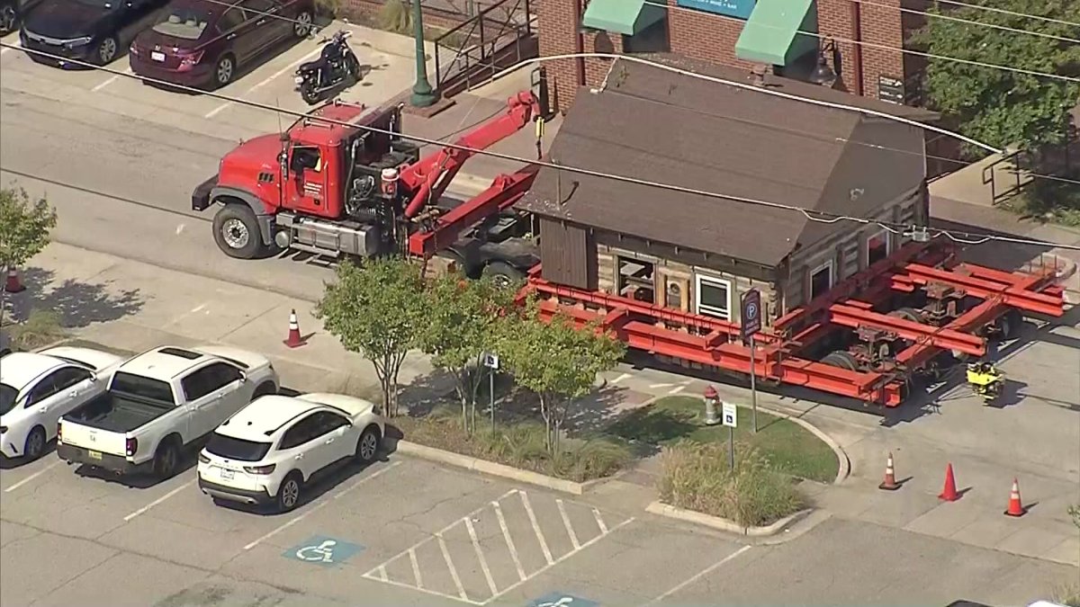 Historic Texas log cabin moved – NBC 5 Dallas-Fort Worth