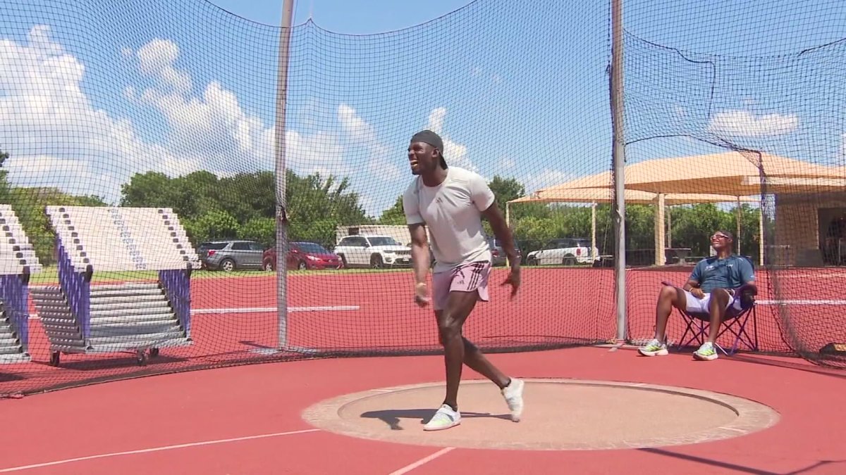 Olympic gold medal hopeful from Grenada trains in North Texas – NBC 5 ...
