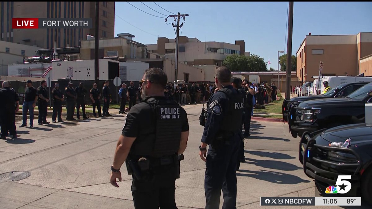 Fort Worth Police Officer killed in crash remembered on Monday morning ... Fort Worth Police Officer killed in crash remembered on Monday morning ...