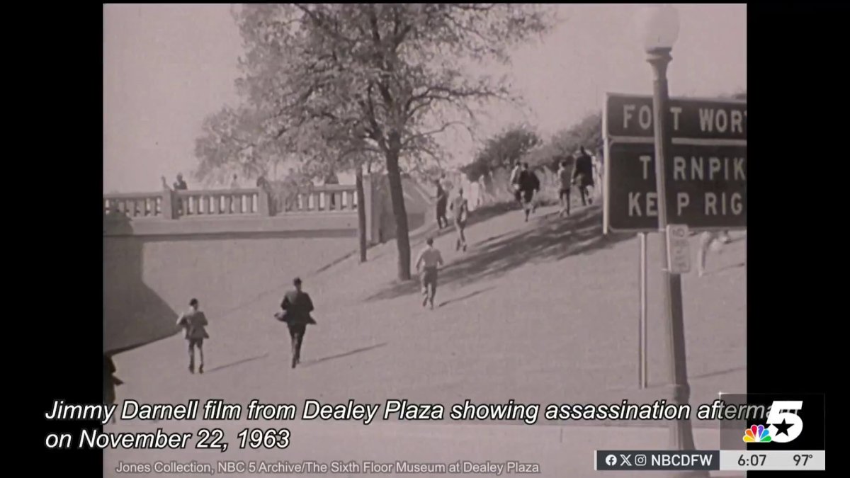 NBC 5’s archive coverage of JFK’s assassination to display at Sixth ...
