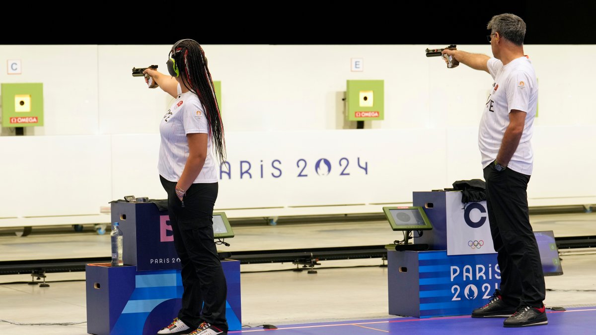 Turkish Shooting Olympics: Yusuf Dikec wins silver, goes viral – NBC 5 ...