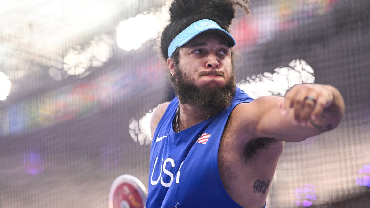 Mansfield’s Joseph Brown makes Olympic debut in men’s discus – NBC 5 ...