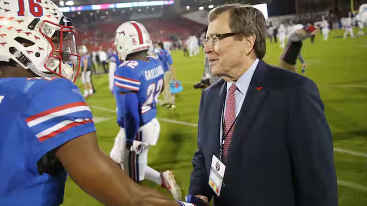 SMU president stepping down after this year – NBC 5 Dallas-Fort Worth