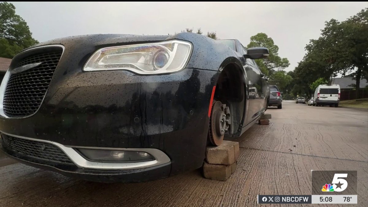Doorbell camera captures footage of tire thief targeting residents in ... Doorbell camera captures footage of tire thief targeting residents in ...