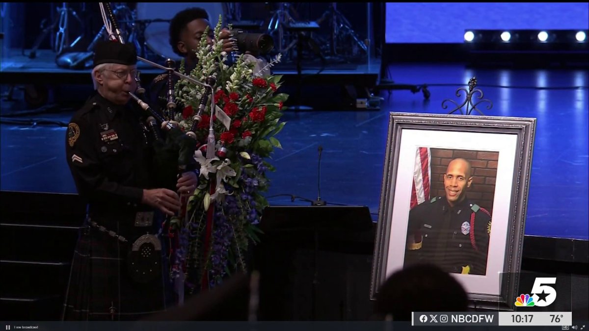 Fallen Dallas Officer Darron Burks laid to rest – NBC 5 Dallas-Fort Worth