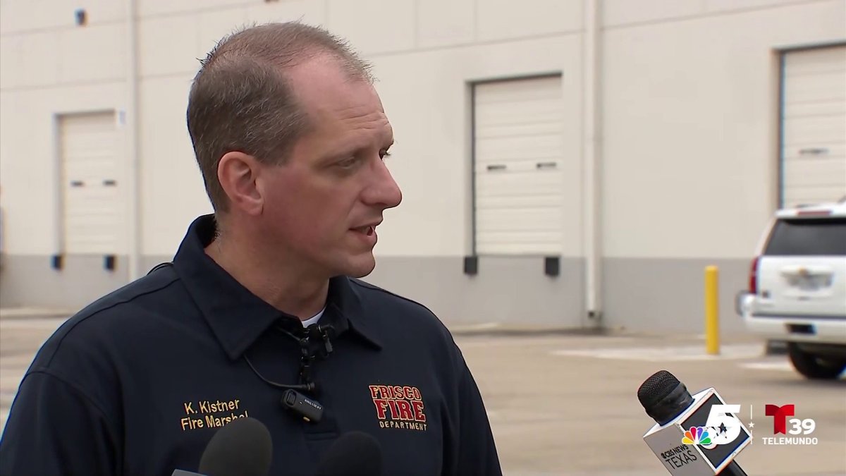Frisco Fire Department gives press conference about chemical fire at ...