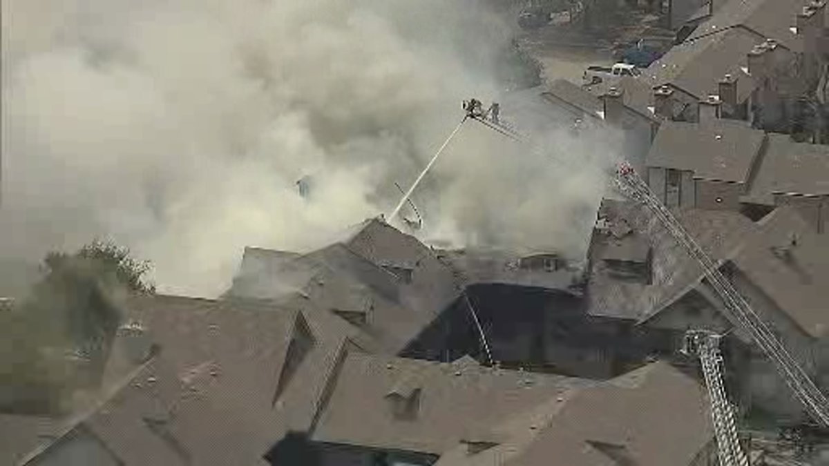 Crews battle Dallas fire at apartment complex – NBC 5 Dallas-Fort Worth