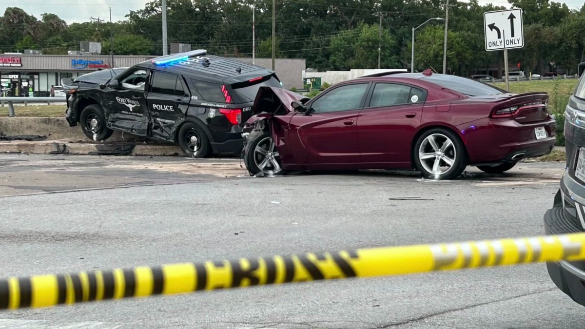 North Texas police officer injured after Fort Worth crash – NBC 5 ...