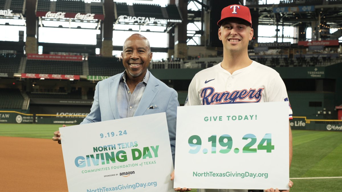 Nathaniel Lowe named ambassador for 2024 North Texas Giving Day – NBC 5 ...