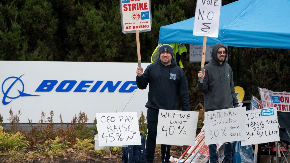 Boeing union backs sweetened contract offer that could end strike, sets ...