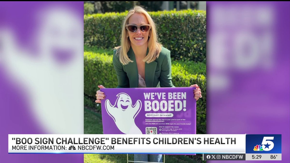Getting BOO’ed benefits Children’s Health – NBC 5 Dallas-Fort Worth