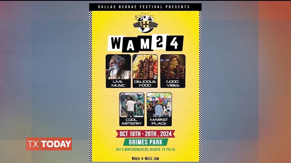 Celebrate reggae at World-A-Music Festival – NBC 5 Dallas-Fort Worth