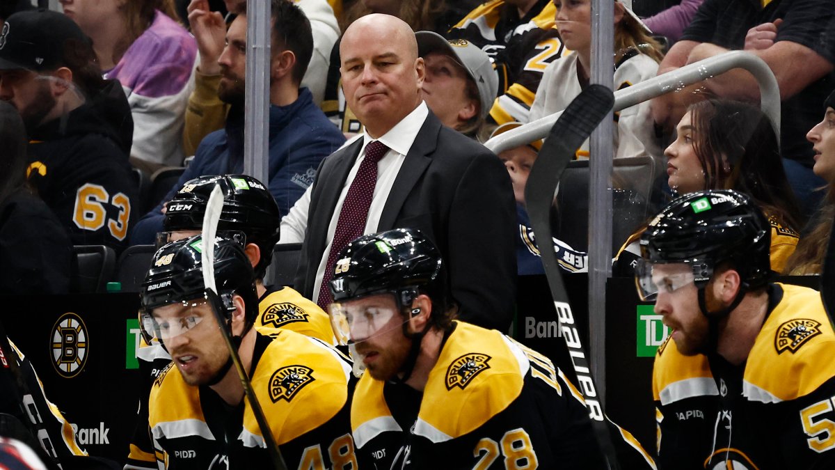 Blues hire Jim Montgomery as coach five days after Bruins firing – NBC ...