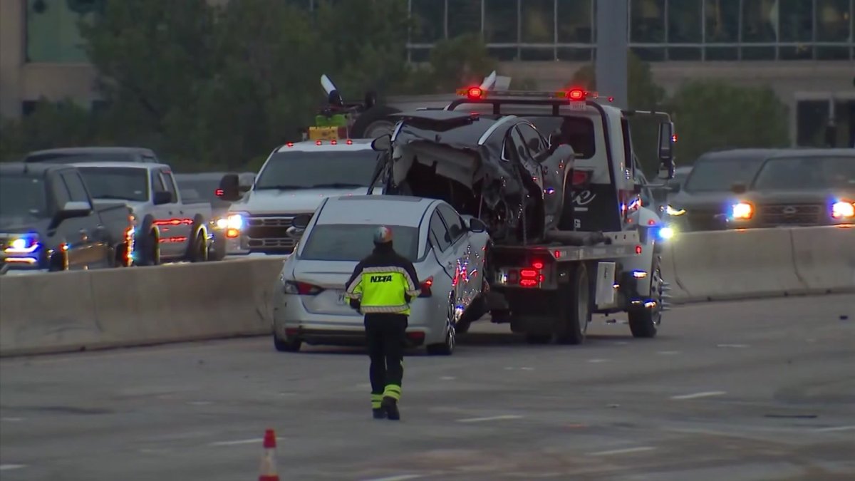 Chain reaction of fatal crashes shutdown U.S. 75 Friday: Police – NBC 5 ...