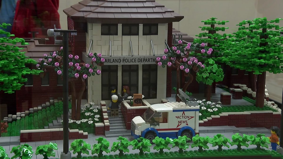 North Texas police officer showcases building blocks talent – NBC 5 ...
