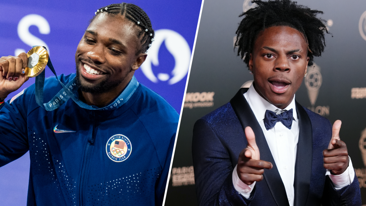 WATCH: Noah Lyles edges streamer IShowSpeed in 50m race – NBC 5 Dallas ...