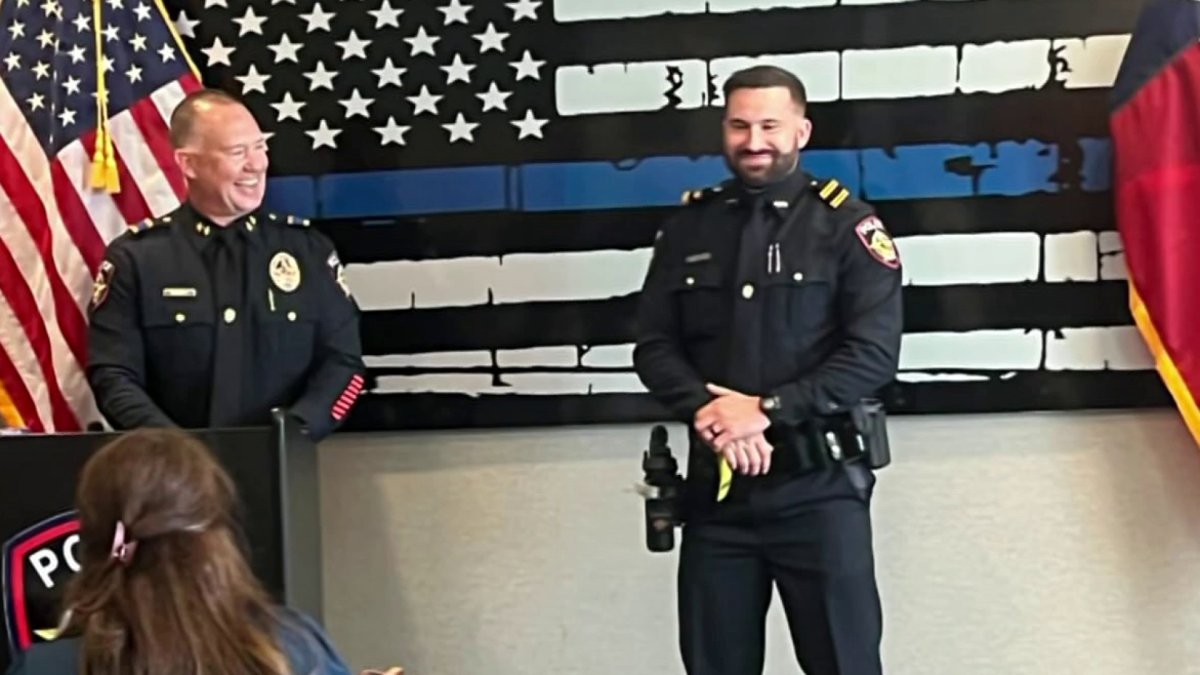 Family and friends gather on Tuesday to remember officer Cooper Dawson ...