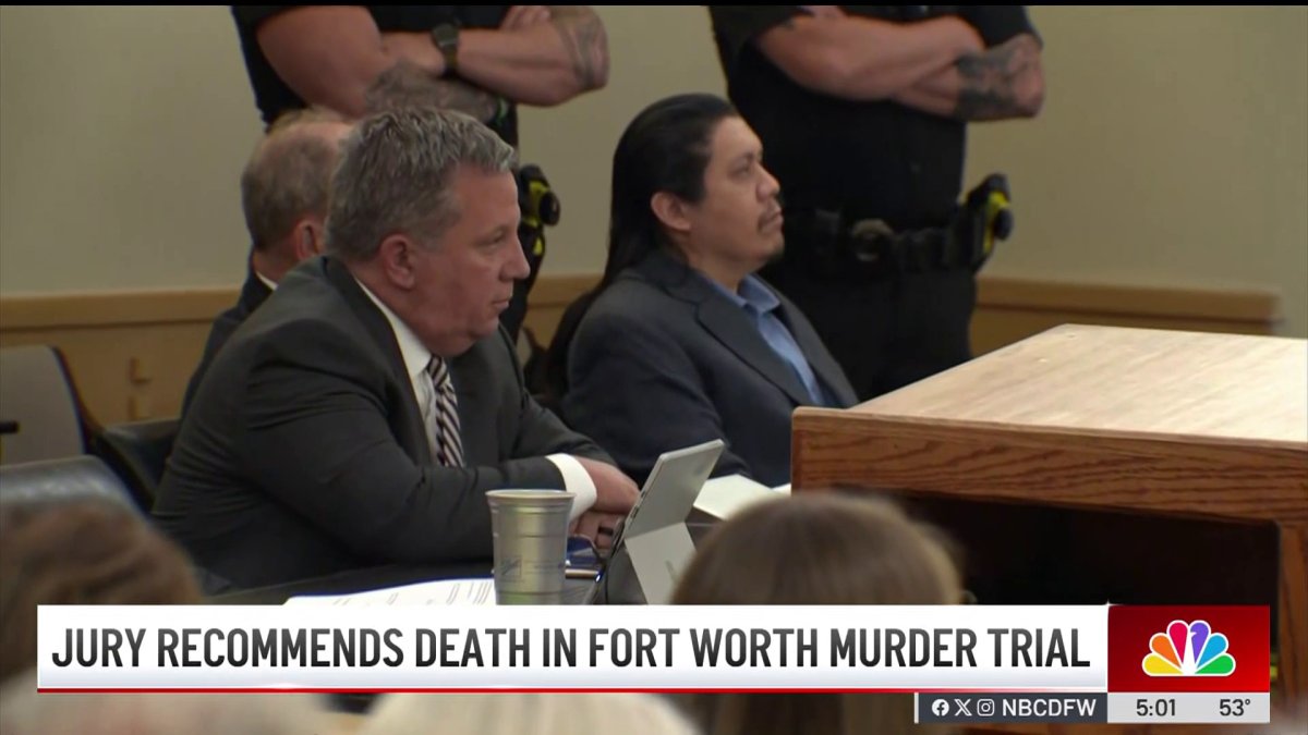 Jury hands down death sentence in Fort Worth murder trial – NBC 5 ...