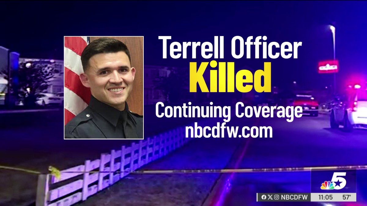 Terrell Police Department in mourning after officer killed during ...