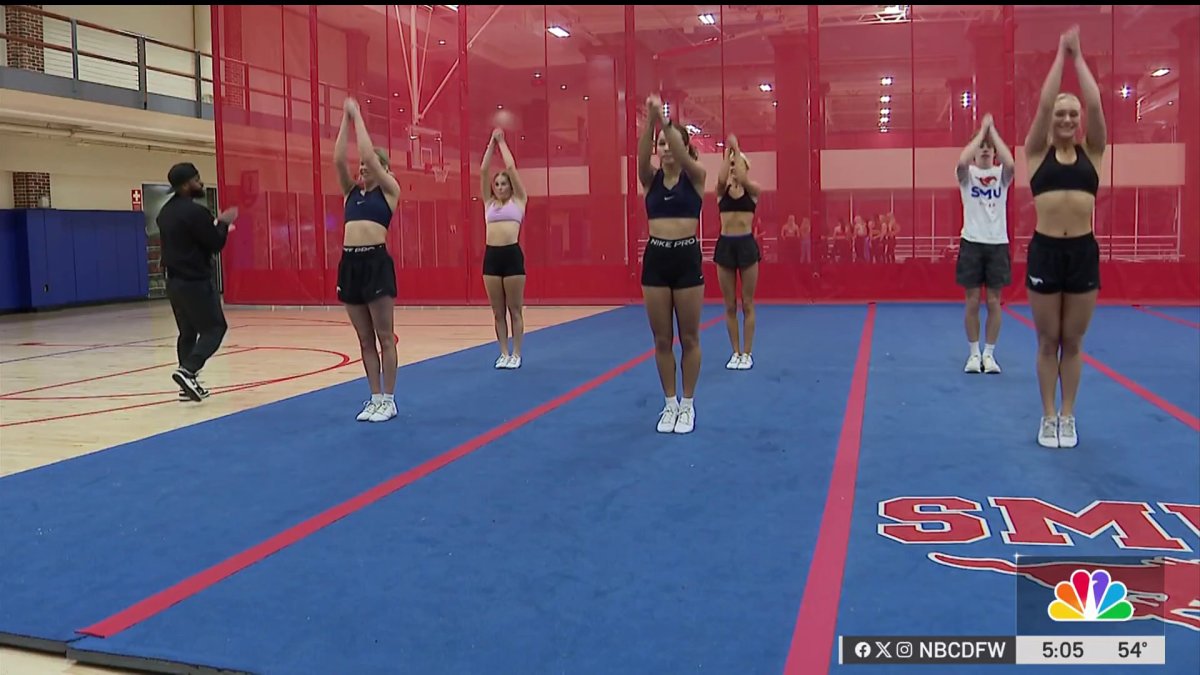 SMU spirit squad rally Mustangs ahead of first playoff appearance – NBC ...