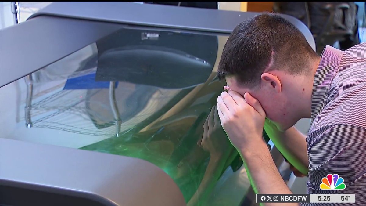McKinney High graduate receives 3D-printed skull implant after serious ...