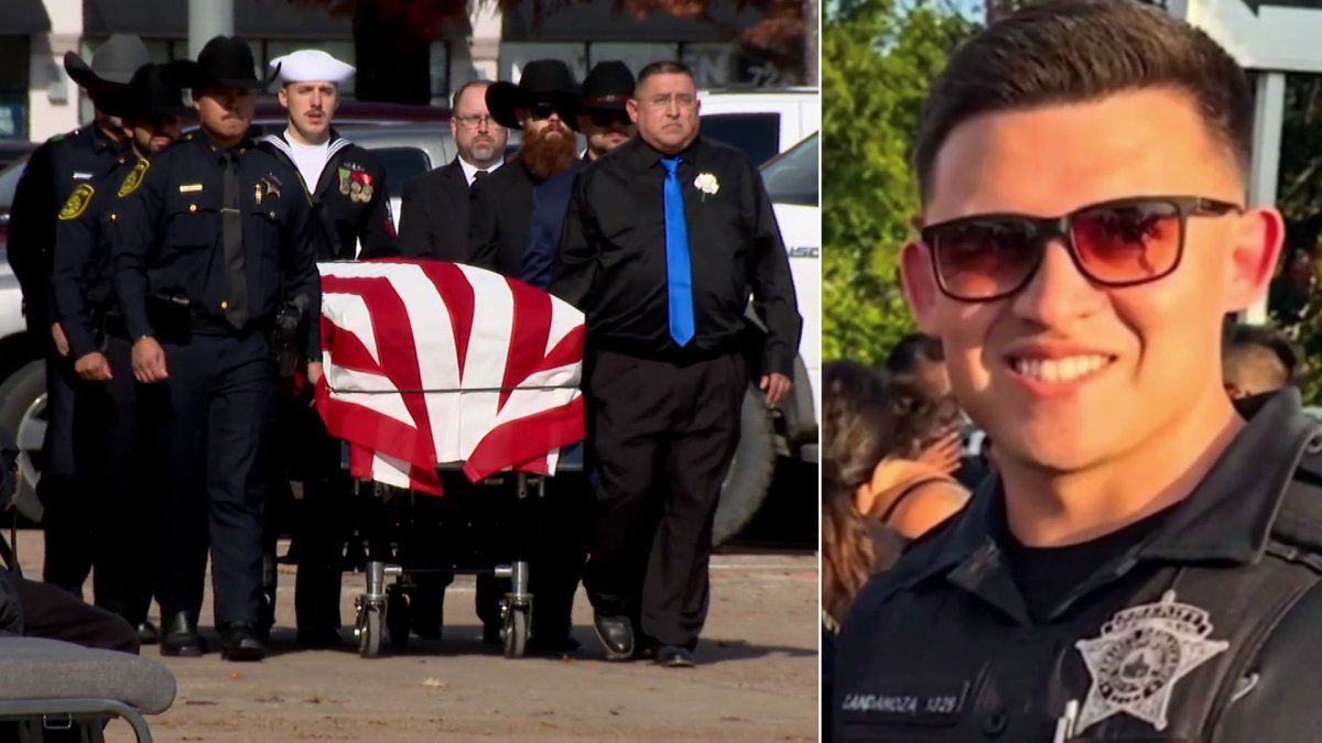 Funeral Tuesday for slain Texas police officer Jacob Candanoza – NBC 5 ...