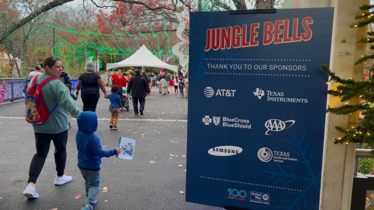 Dallas Zoo opens gates for annual Jungle Bells event – NBC 5 Dallas ...