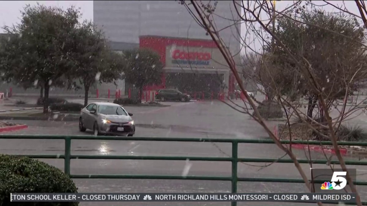 Emergency plans in place as snow begins to fall in Dallas – NBC 5 ...