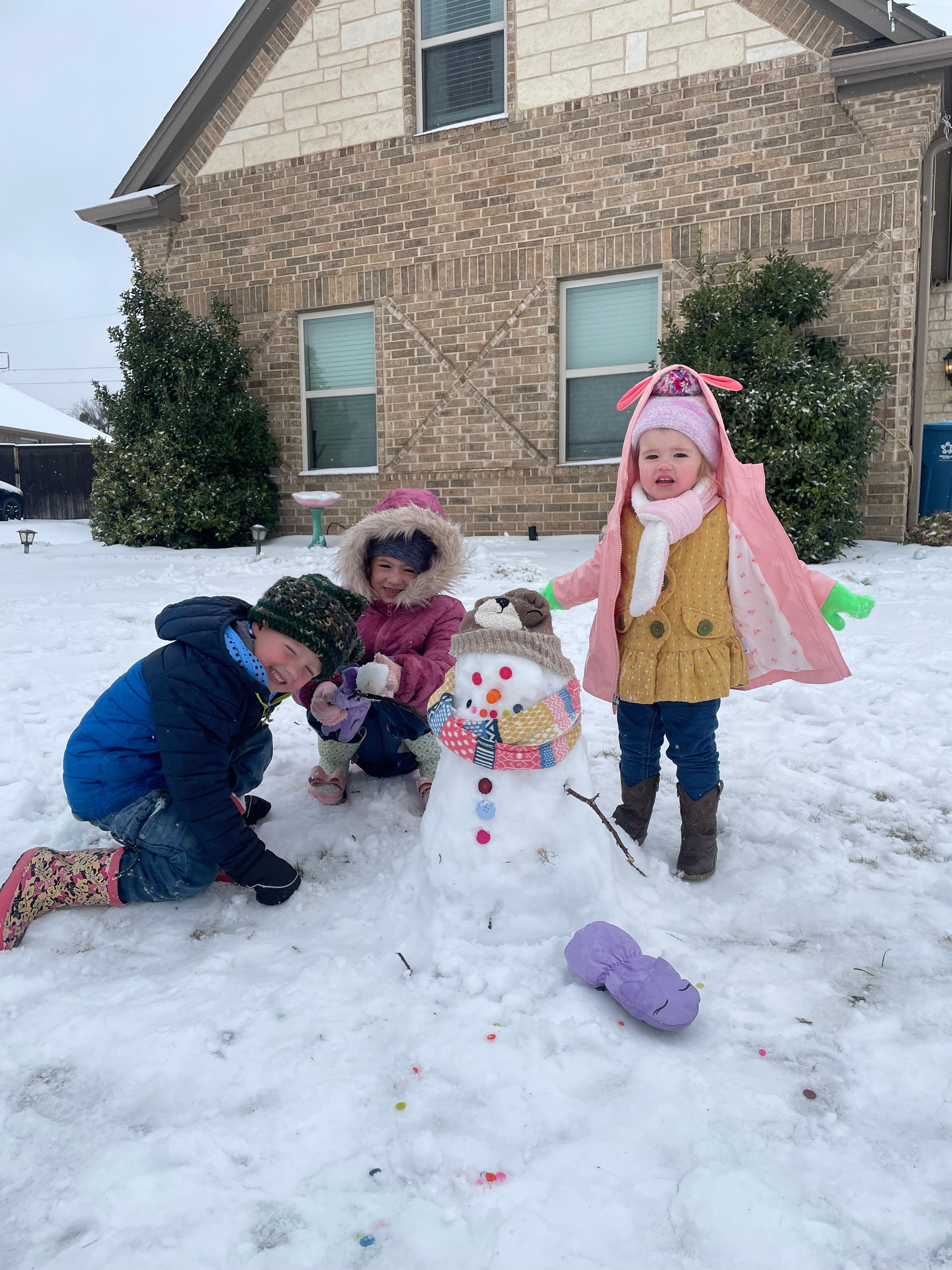 PHOTOS: North Texans ‘want to build a snowman’ and did – NBC 5 Dallas ...