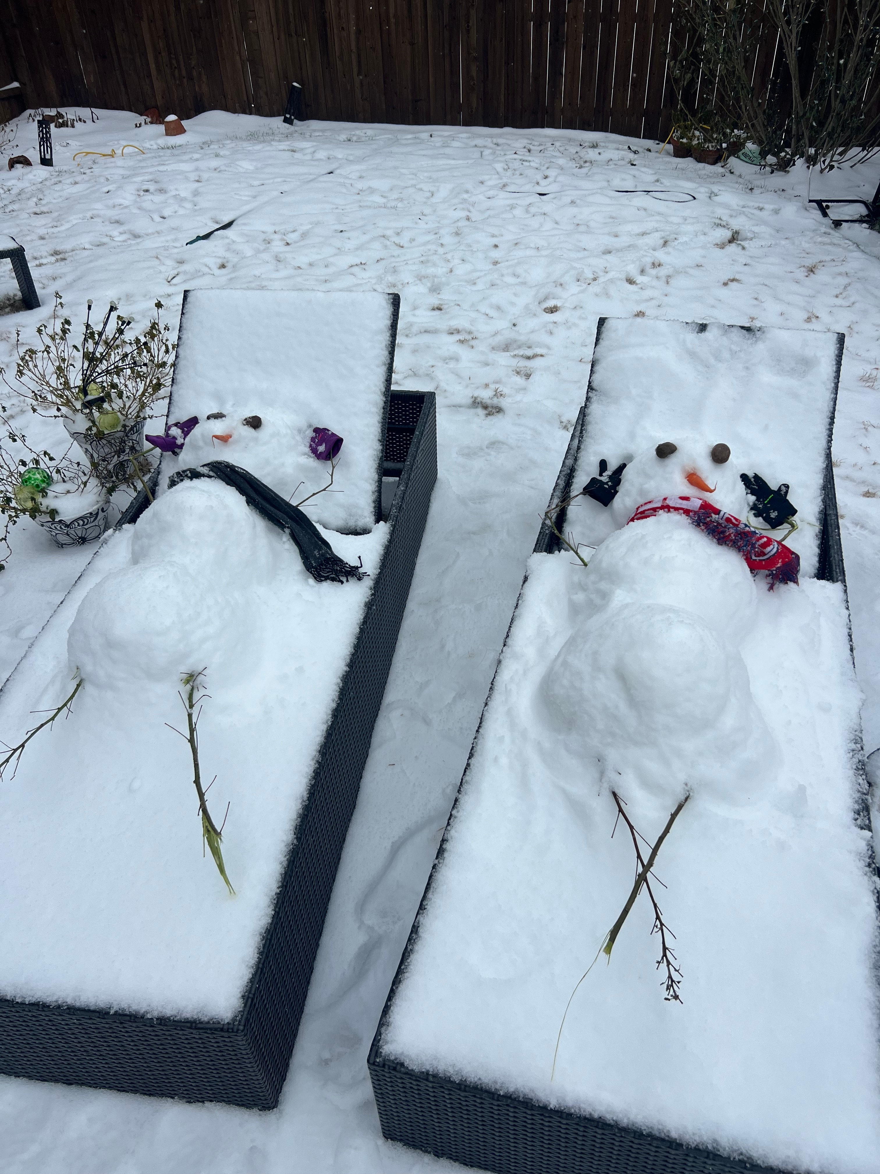 PHOTOS: North Texans ‘want to build a snowman’ and did – NBC 5 Dallas ...