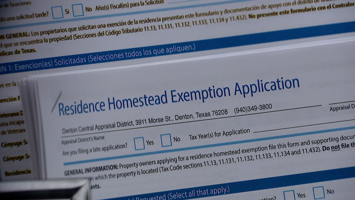 Denton Central Appraisal District working through homestead exemptions ...