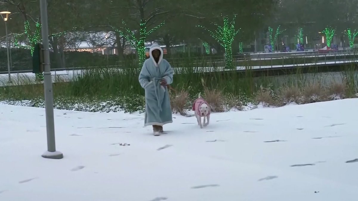 Southern parts of Texas hit by winter weather – NBC 5 Dallas-Fort Worth