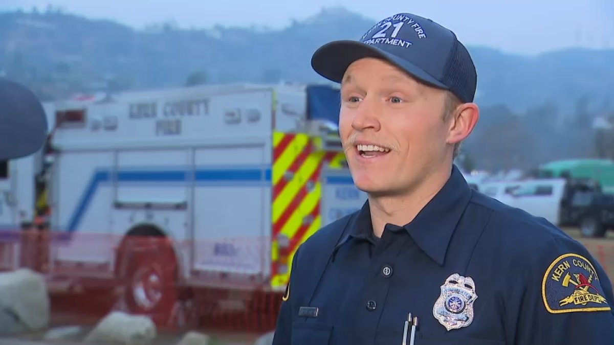 Firefighter learns wife expecting triplets during Facetime call – NBC 5 ...