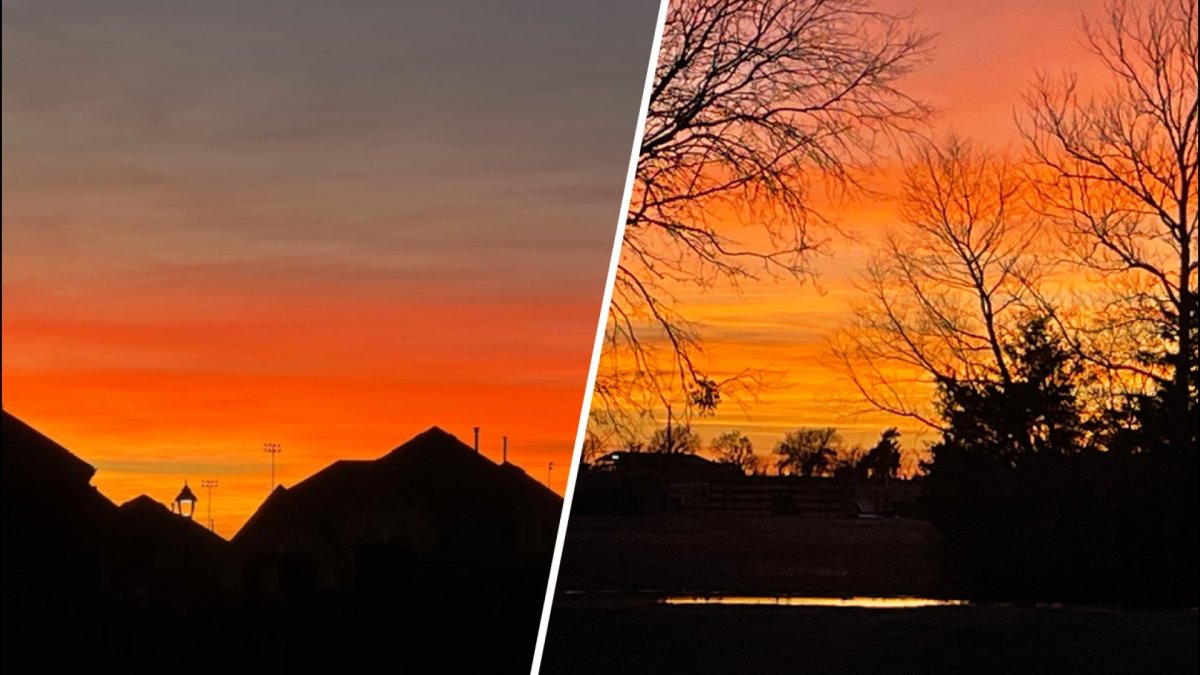 Stunning sunsets in Anna and Blue Ridge – NBC 5 Dallas-Fort Worth