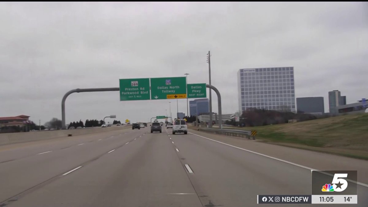 NBC 5 crews monitor the roads across North Texas during winter weather ...