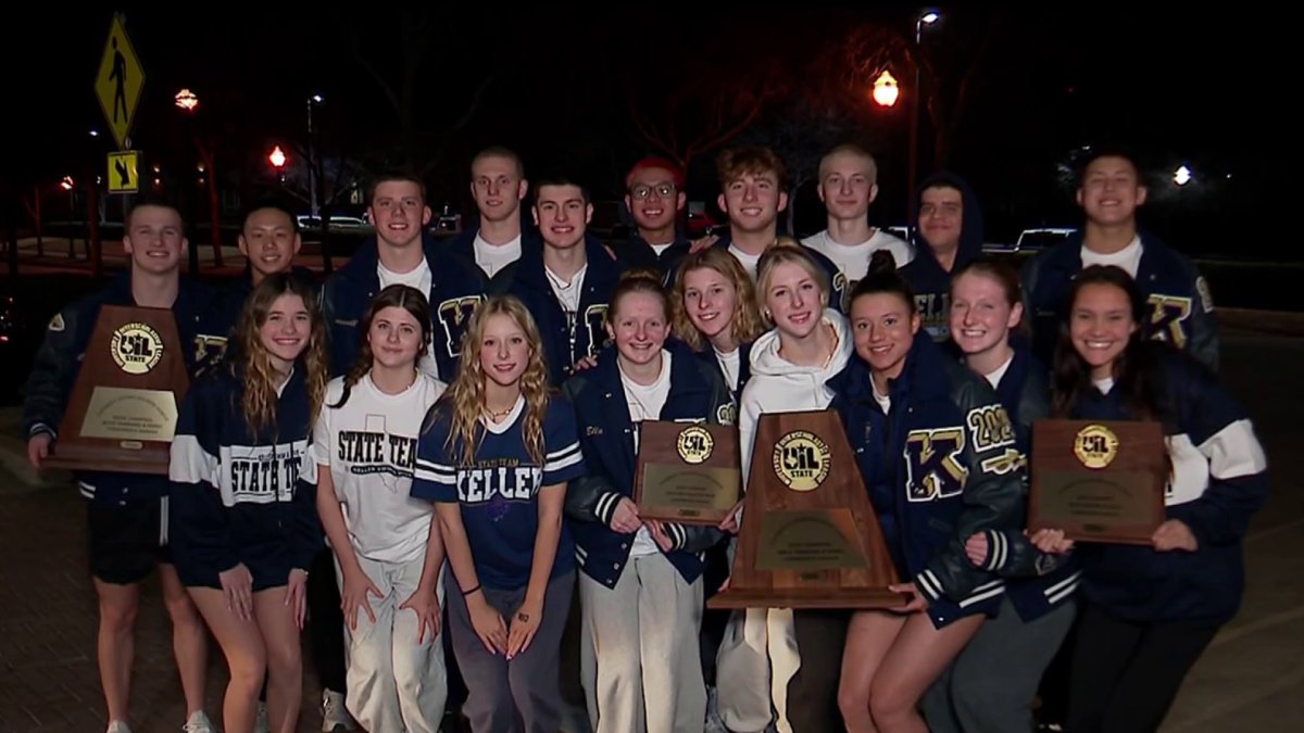 Keller swim team returns home State Champions – NBC 5 Dallas-Fort Worth