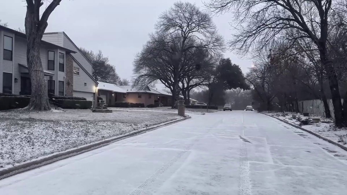 Light lake-effect snow Wednesday in North Texas – NBC 5 Dallas-Fort Worth
