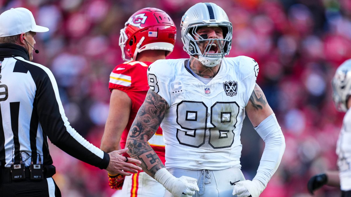 Raiders’ Maxx Crobsy signs record-breaking contract extension – NBC 5 ...