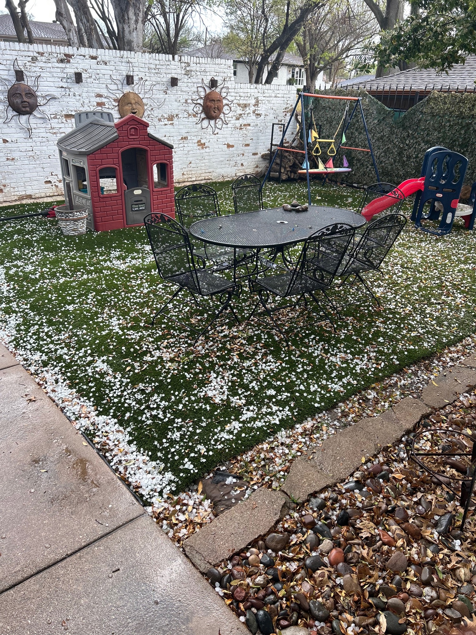 PHOTOS: Hail in North Texas on March 25 – NBC 5 Dallas-Fort Worth