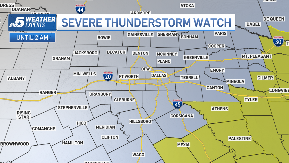 Storms move east overnight, more storms possible Sunday afternoon – NBC ...