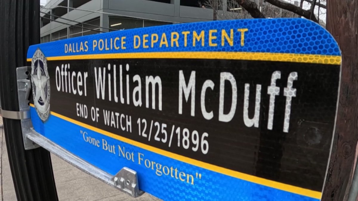 Dallas honors first Black officer, 128 years after his murder – NBC 5 ...
