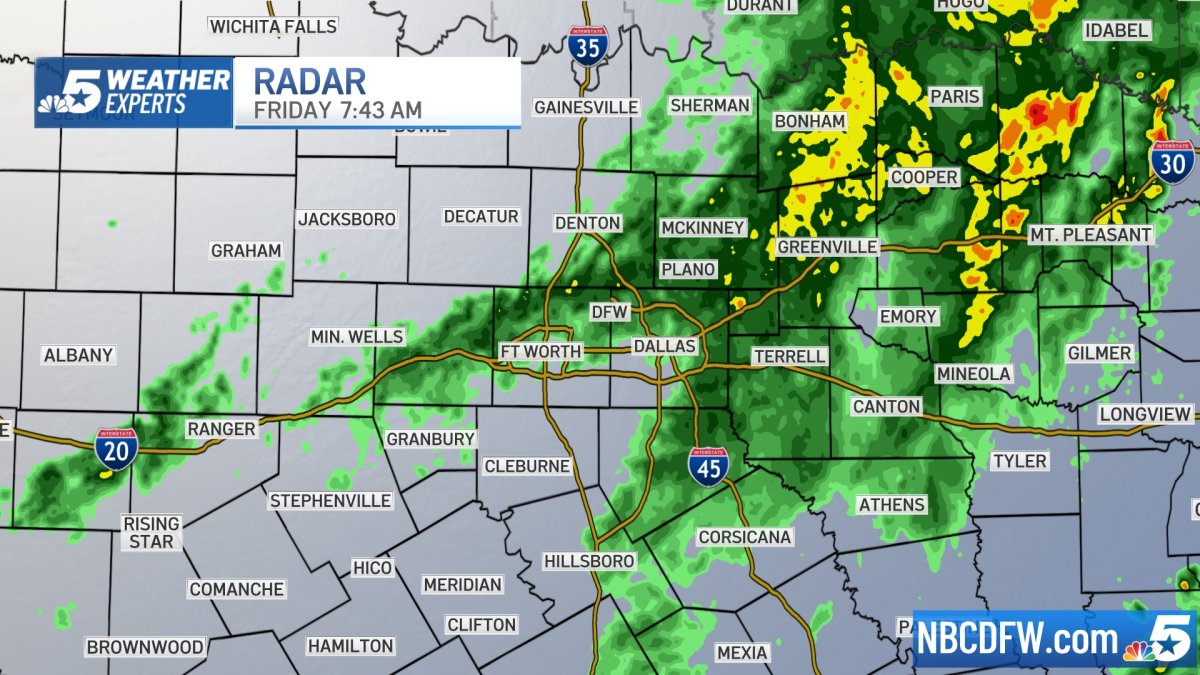 Rain chances increase, unsettled weather expected in North Texas – NBC ...