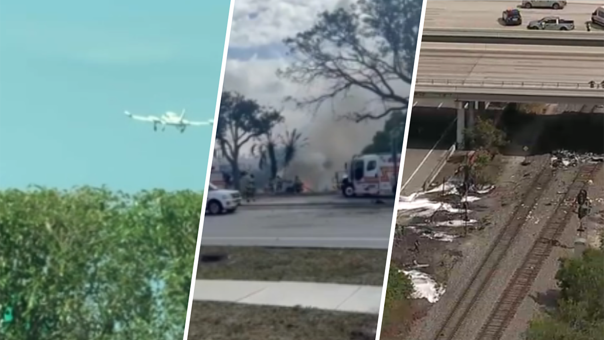 Small plane crashes in Boca Raton, 3 people killed – NBC 5 Dallas-Fort ...