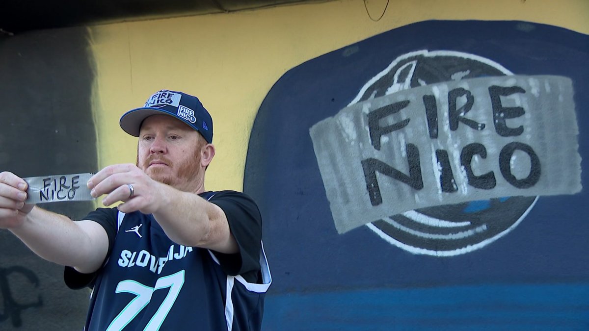 Fan’s ‘Fire Nico’ protest becomes mural before Luka’s Dallas return ...