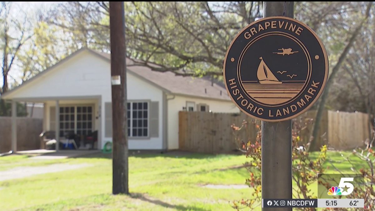 Historic Grapevine area honored by residents – NBC 5 Dallas-Fort Worth