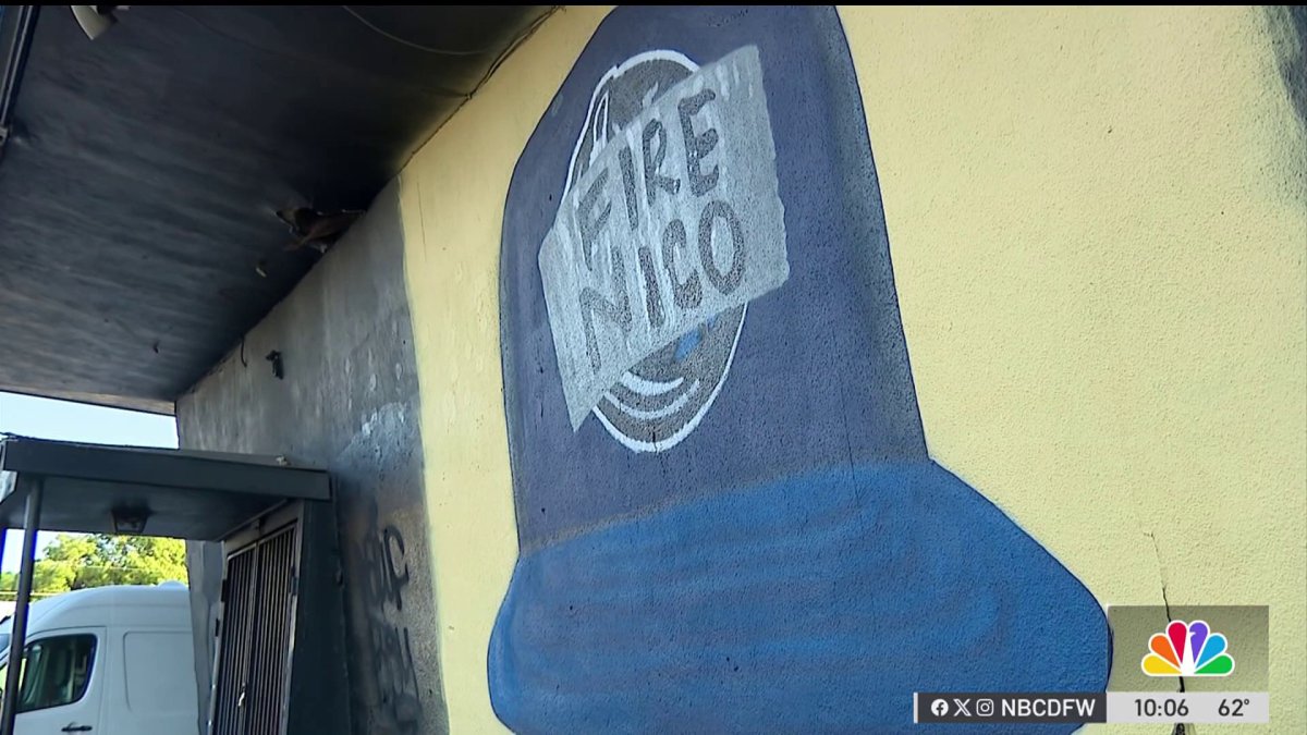 Mavs fan behind ‘Fire Nico’ chant now featured in mural before Luka’s ...