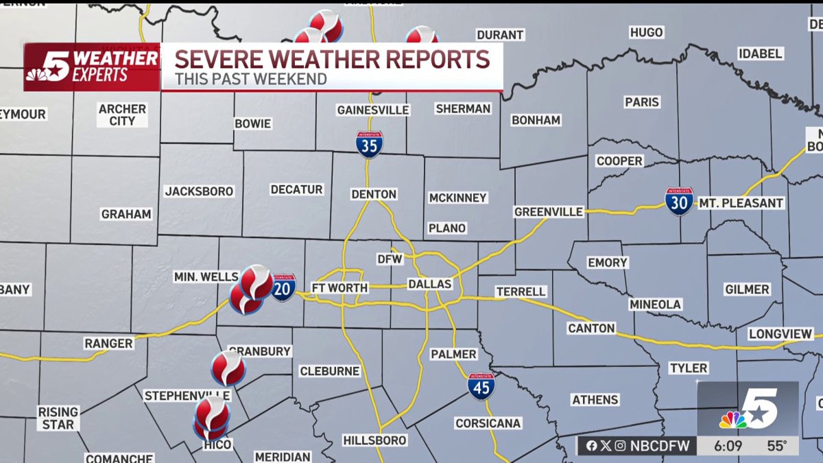 National Weather Service to survey damage in North Texas after weekend ...
