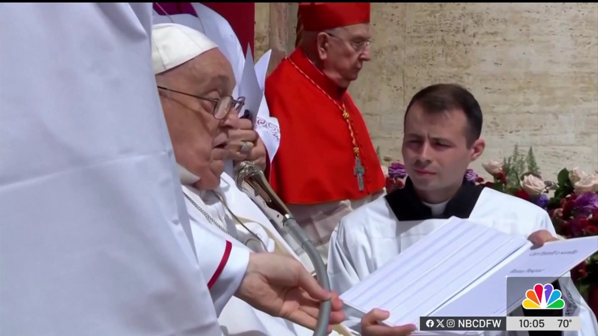 North Texas mourns Pope Francis as churches honor his legacy – NBC 5 ...