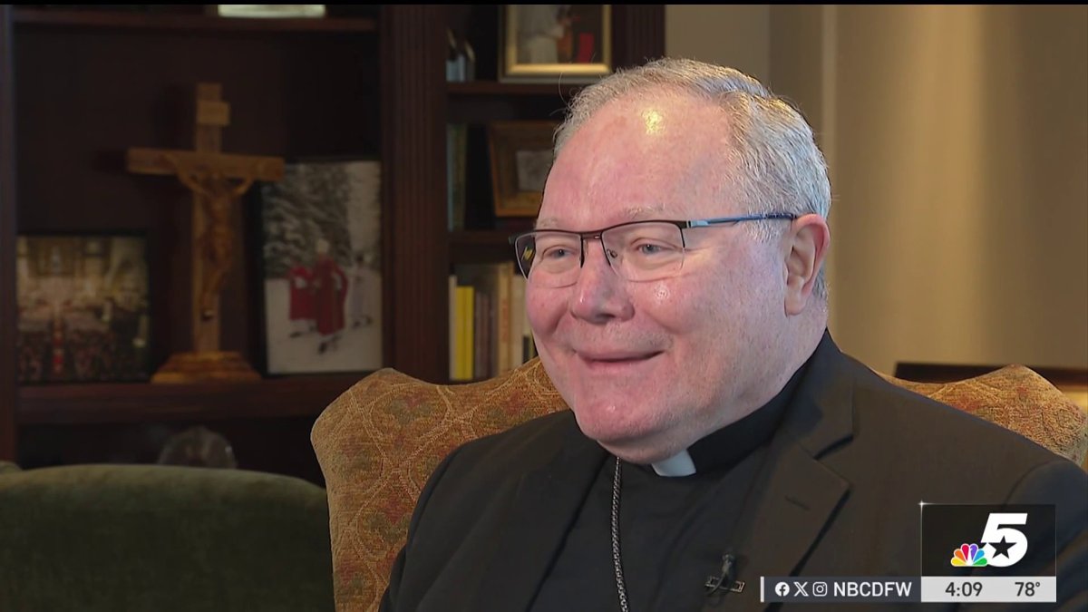 Only on NBC 5: Bishop Edward Burns on Texas’s connection to Pope ...